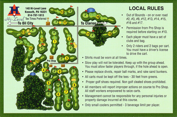 Golf Course - Hi-Level Golf Course