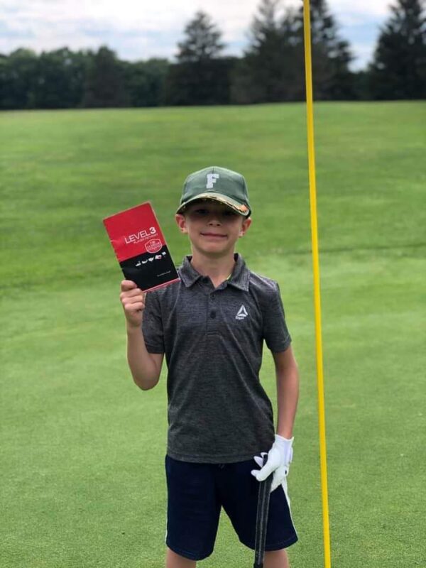 Congratulations, Eli! - Hi-Level Golf Course